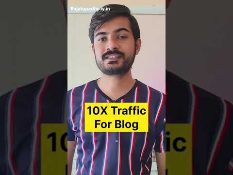 How to get More Free Traffic On Your Blog | Pro Tip for Bloggers | #blogger #blogging