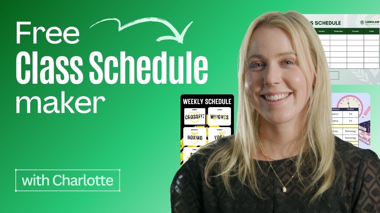 Organize Your Life: Make Engaging Class Schedules, Planners, and Organizers for Free