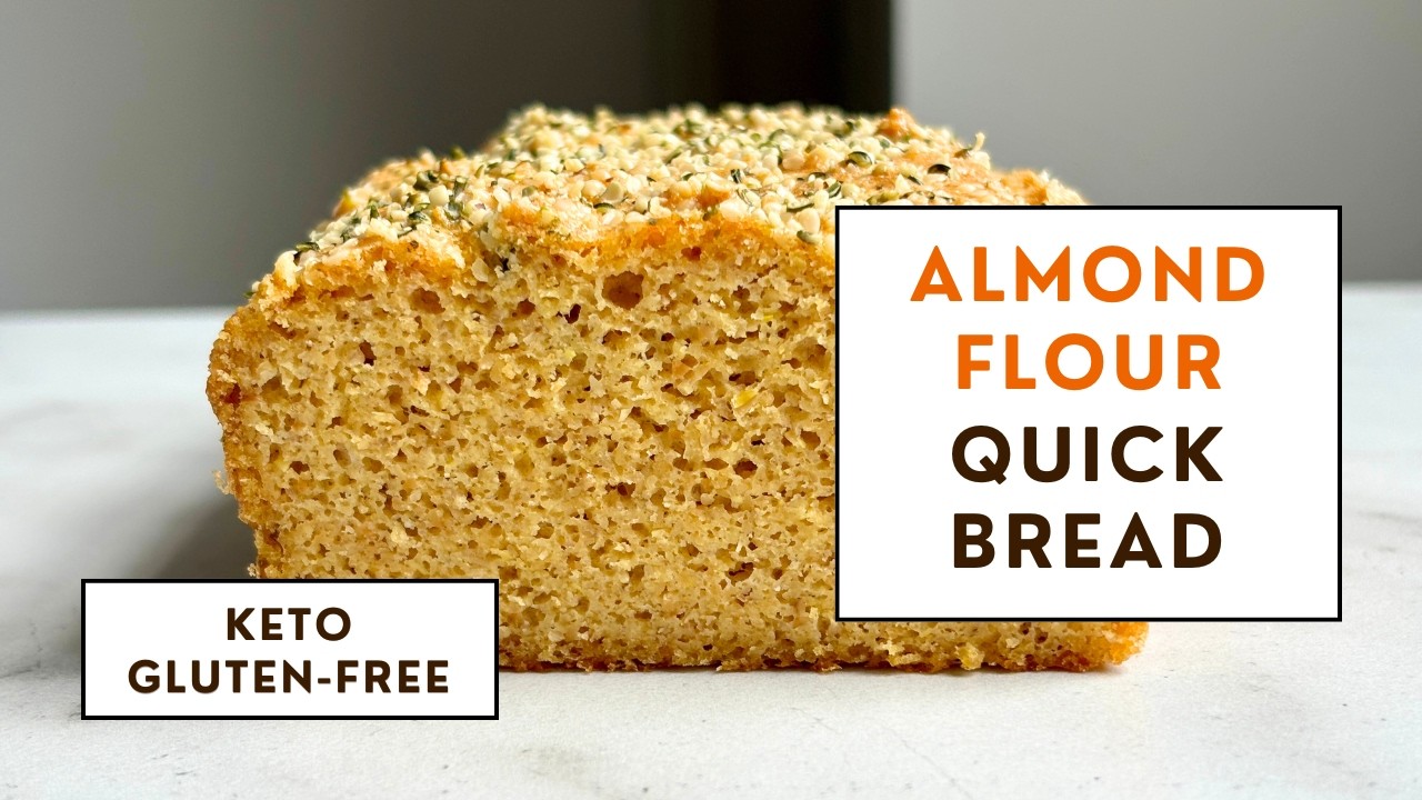 KETO Lovers Rejoice! Quick Almond Flour Bread Is Here!