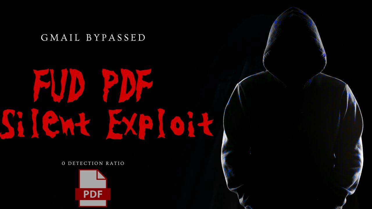 FUD PDF Foxit Reader Exploit V2 (Gmail Outlook Bypassed + 0 detection ratio)