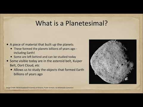 Special Topics in Astronomy - Planetesimal