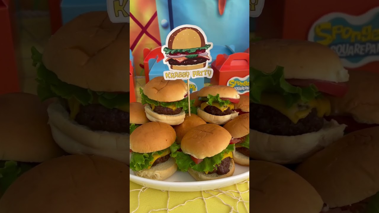 SpongeBob birthday party ideas, Mason’s 9th birthday