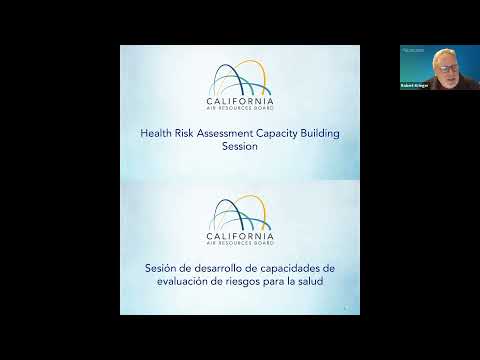 Health Risk Assessment Capacity Building Session - English