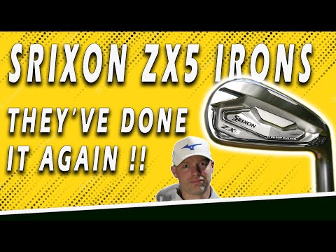Srixon ZX5 MK2 Irons FORGIVENESS Review