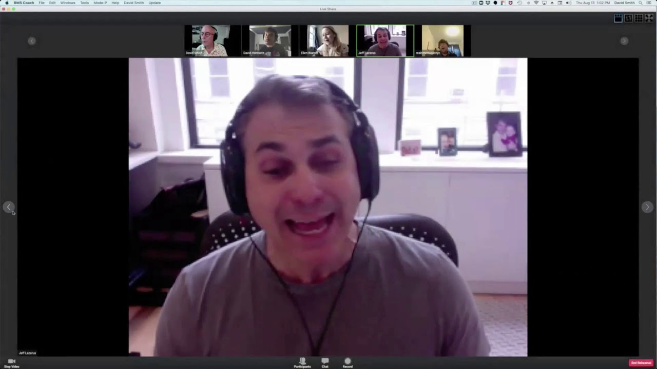 EDTA 2020 Workshop: Rehearsal Live Share