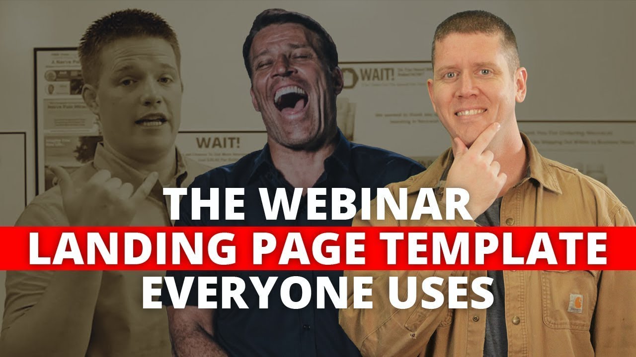 8-Figure Webinar Landing Page Template (Multi-Million Dollar Companies Use THIS!)