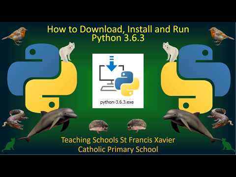 How to Download Install and Run Python 3.6.3 TS