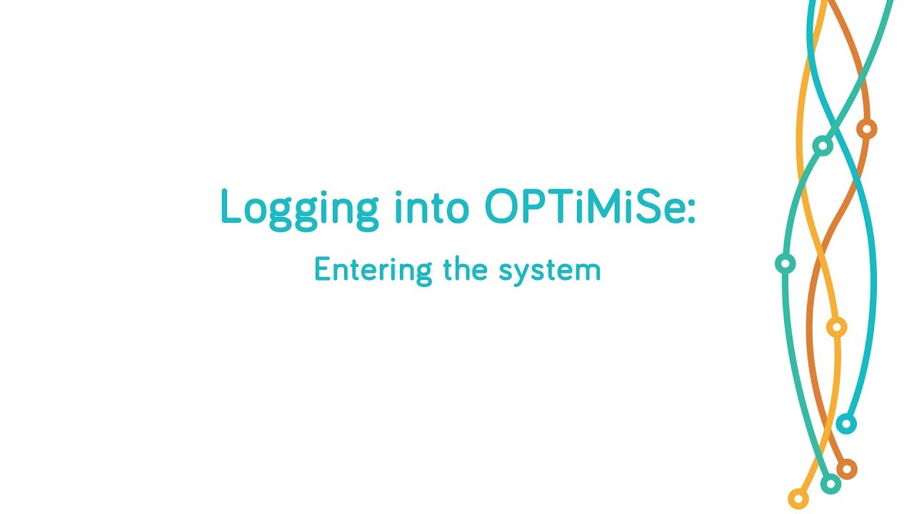 Logging into OPTiMiSe