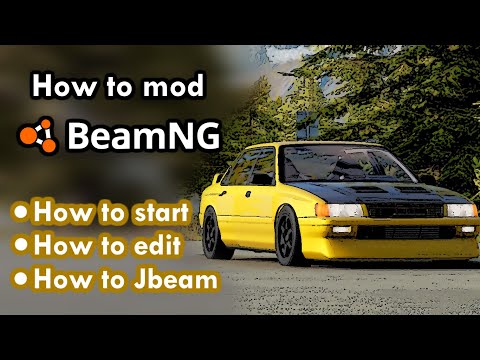 How to mod BeamNG Drive (Basics)