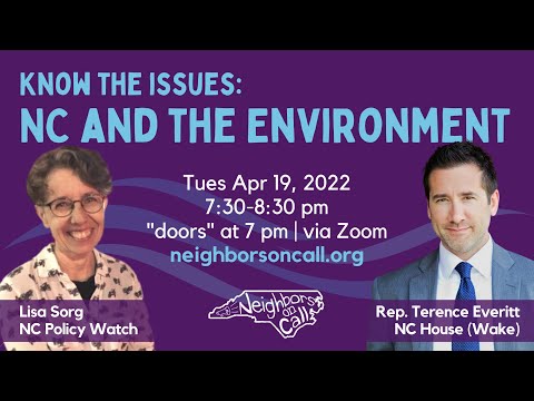 Know the Issues: NC and the Environment