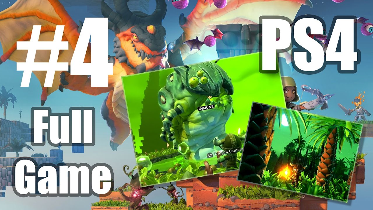 #4 Portal Knights (PS4 Full Game) Gameplay 60fps - Let's Play Walkthrough Part 4 (Ranger)