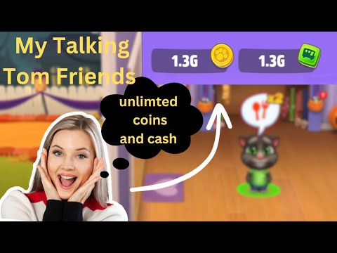 MY TALKING TOM FRIENDS-MOD (unlimited coins + cash)
