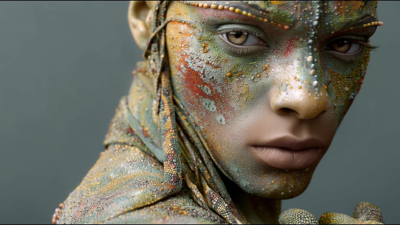 CHAMELEON - ORIGINAL LYRICS, SURREAL VIDEO & AI ART