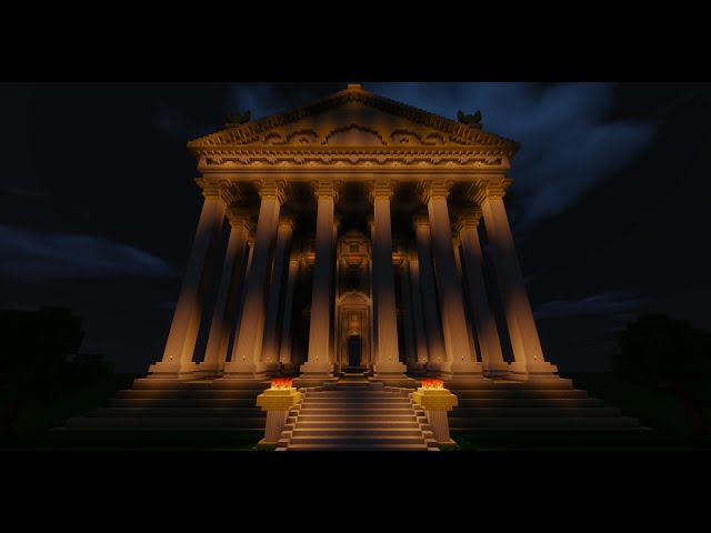 Neoclassical Temple Minecraft Map