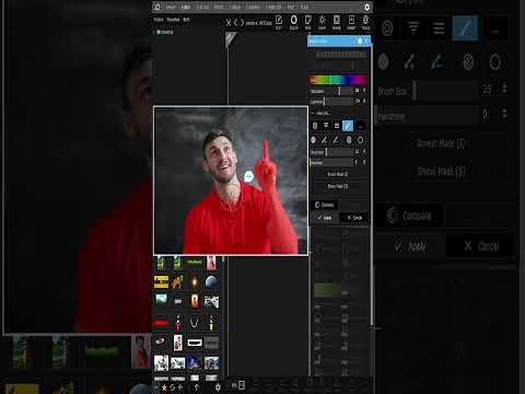 PhotoScape X | How to Change T-Shirt Color in a Photo