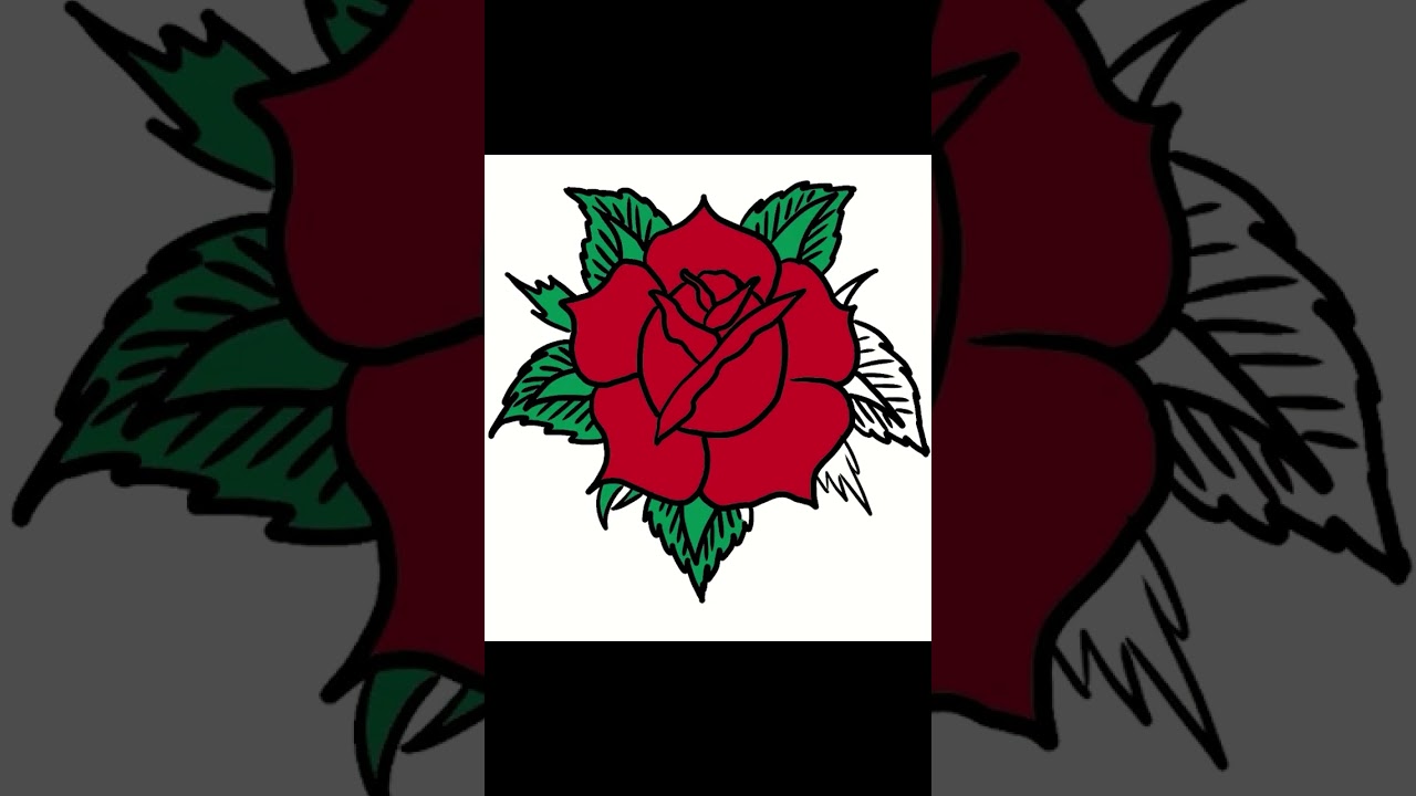 A Rose - testing out Deviantart tutorials
