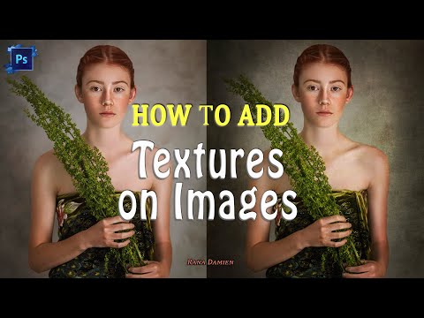 How To Add Textures On Images! Photoshop Texture Tutorial