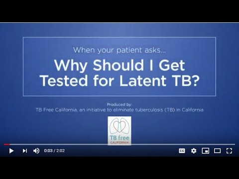 Why Should I Get Tested for Latent TB?