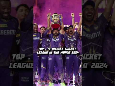 Top 10 richest t20 cricket league in the world #top10 #cricket #richest #league #t20 #shorts