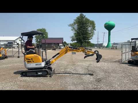 Lots 1150-1154: IRE20 Mini Excavator with Kubota Engine