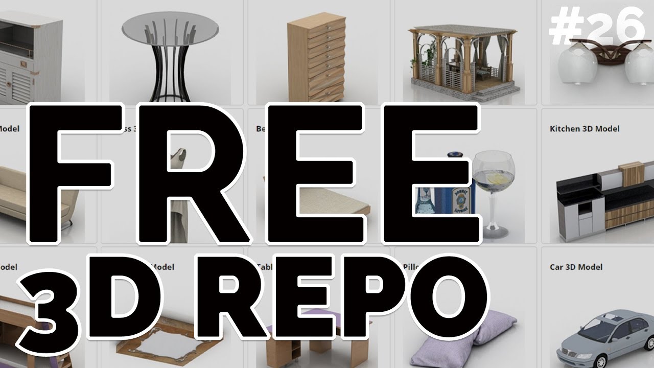 FREE 3D MODEL(S) REPO - FREE FRIDAY