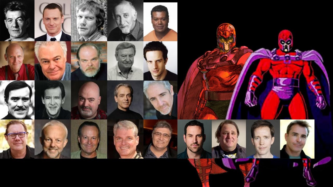 Animated Voice Comparison- Magneto (X-Men)