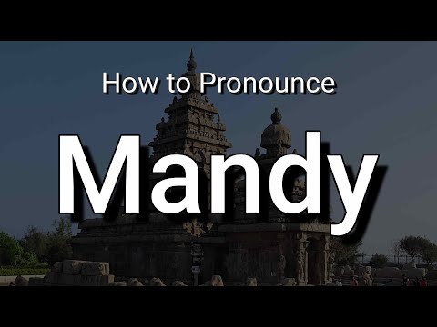 Mandy - Pronunciation and Meaning