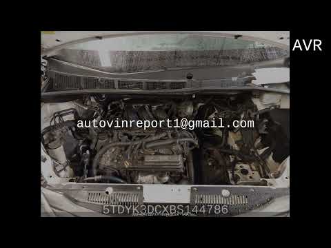 5TDYK3DCXBS144786 2011 Toyota Sienna, Xle V6