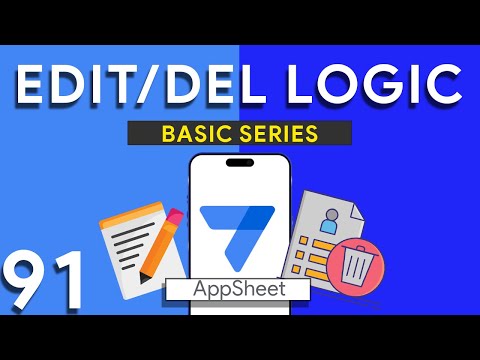 Appsheet Epsiode 91: Edit & Delete Records with Super Admin Approval. SIMPLE TUTORIAL!