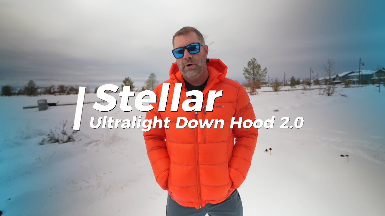Stellar Ultralight Down Hood 2 - One of the Lightest (and full-featured) down jackets in the world
