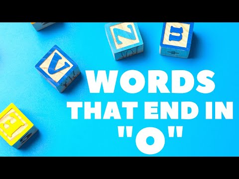 Words That End With "O" Trivia Questions and Answers