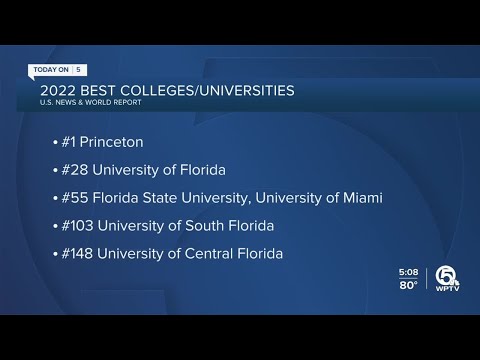 Florida universities top higher education rankings