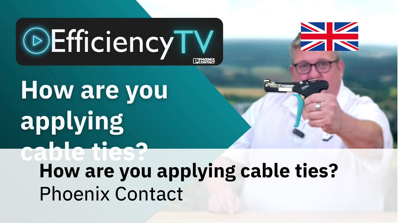 How are you applying cable ties?