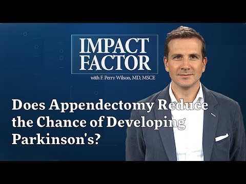 Does Appendectomy Reduce the Chance of Developing Parkinson's?
