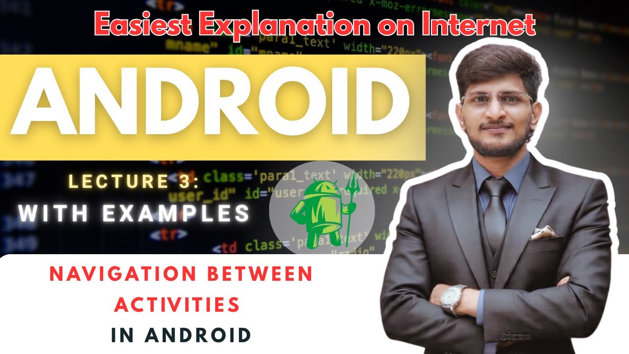 Navigation Between Activities Java & XML | DAY -3 | Complete Beginner Tutorial  #java #xml #android
