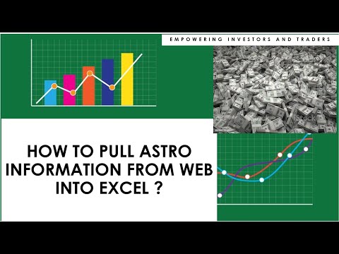 HOW TO EXTRACT ASTRO DATA FROM WEB INTO EXCEL USING POWER BI !!