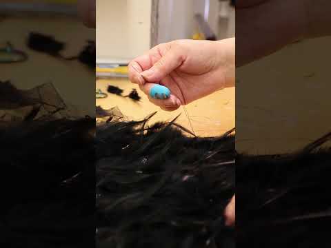 How a bespoke tailor house does details on a custom dress #dressmaking #tailoring #sewing