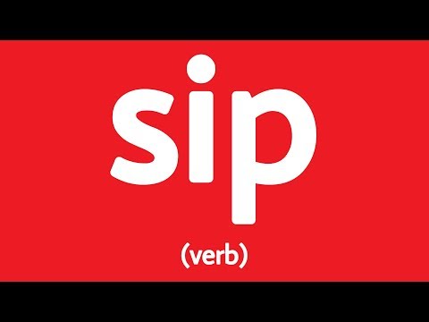 How to pronounce sip (Definition + Example sentences)
