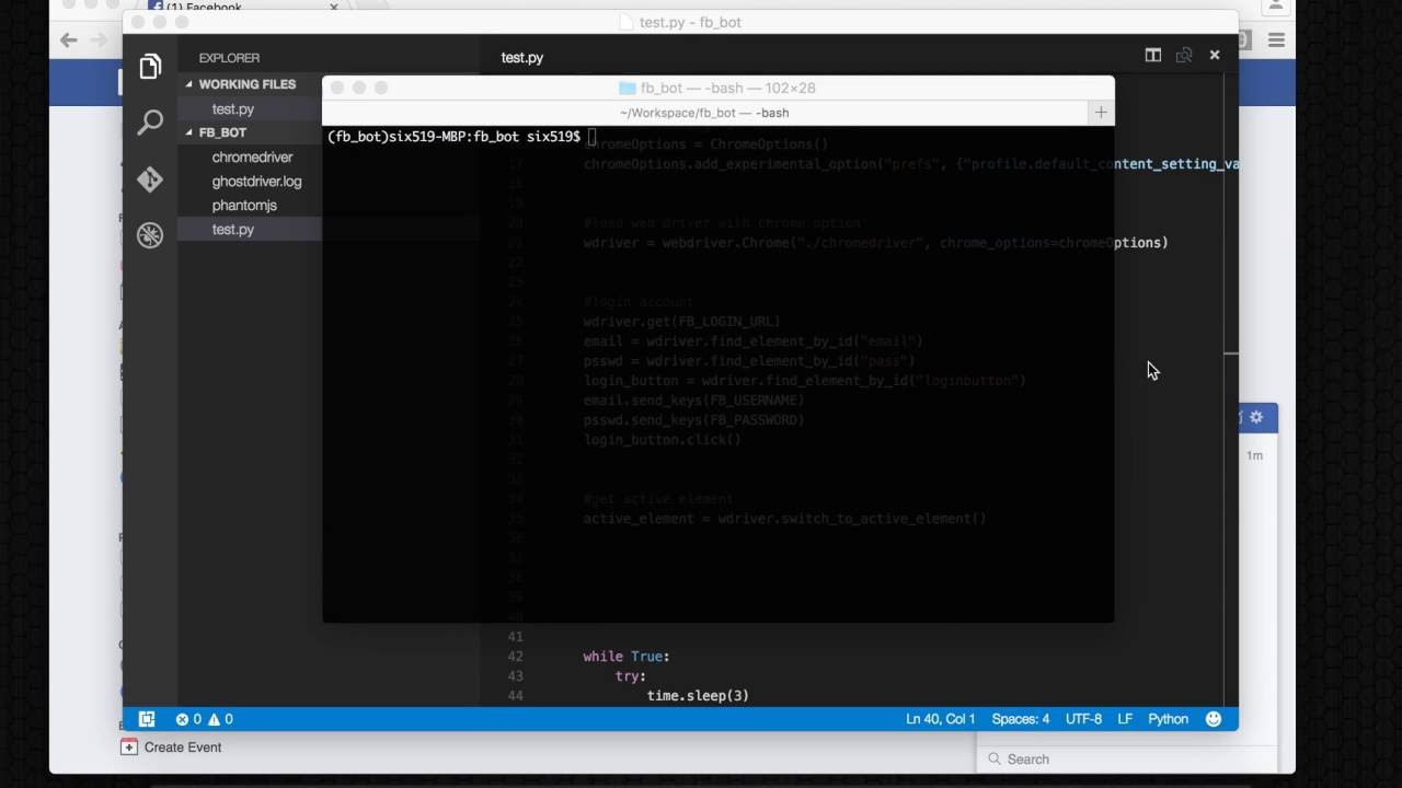 Facebook Messenger Echo Bot In Python