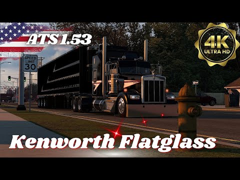 Steam Community :: Video :: ATS Mods 4K★ 1.53 | FlatGlass - American ...