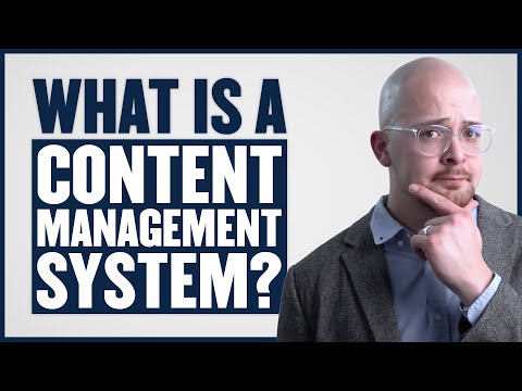 What is a CMS or Content Management System in Marketing / Web Design?