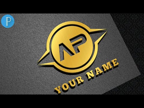 ap logo desing tutorial pixellab | how to make a logo | logo design | how to design a logo ap logos