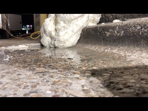 Time Lapse: Polymer Foam Concrete Leveling