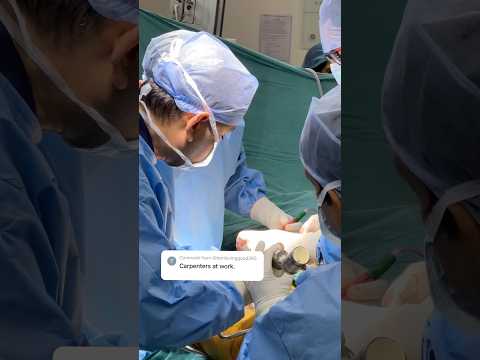 Orthopedics Surgeons or Mechanics? #totalhipreplacementsurgery #drpankajwalecha