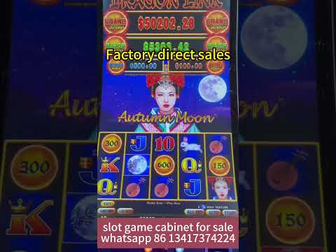 43 inch vertical slot game cabinet machine for sale #slotfactory #casinogame #slotcabinet #gambling