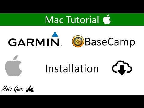 How to download and install Garmin Basecamp for Mac