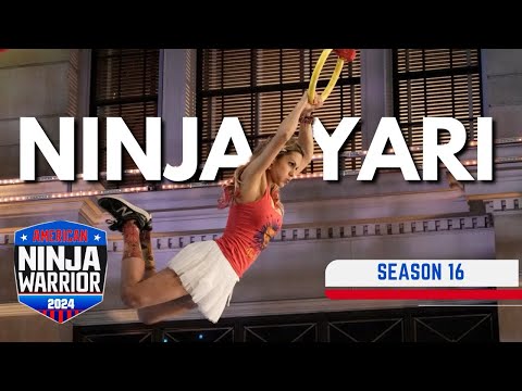 Must-Watch Ninja Run!! Style and Skill Combined!💪🏻💃🏽 #ninjawarrior #nbc