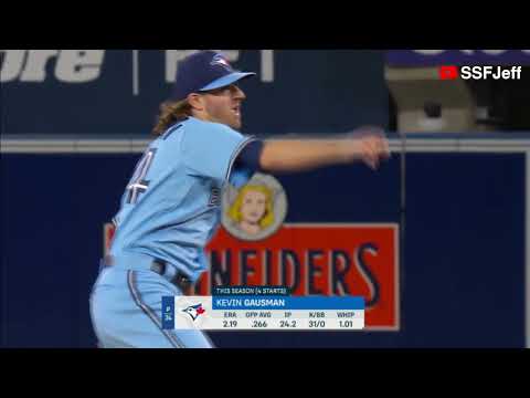 Kevin Gausman strikeout highlights vs. Astros 5.1.22