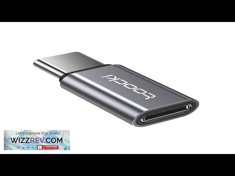 Toocki Z9 Type C Male to iP Female Aluminum Alloy Adapter Converter Review
