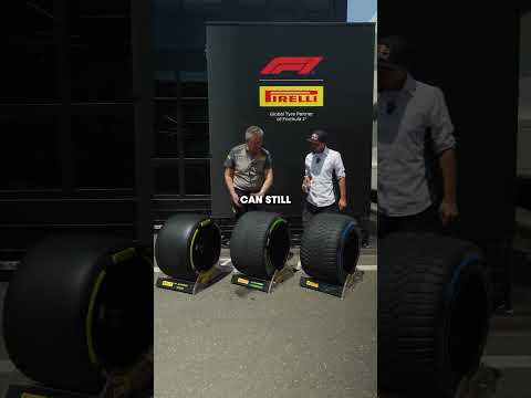 F1 Tires Explained. #f1 #automobile #motorsport #formula1 #racecar #mercedes #ferrari #mclaren